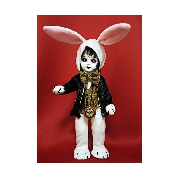 【商品名】Mezco Toyz Living Dead Dolls Alice In Wonderland Figure Eggzorcist as The White Rabbit by Mezco Toys 【カテゴリー】ホビー:フィギ...