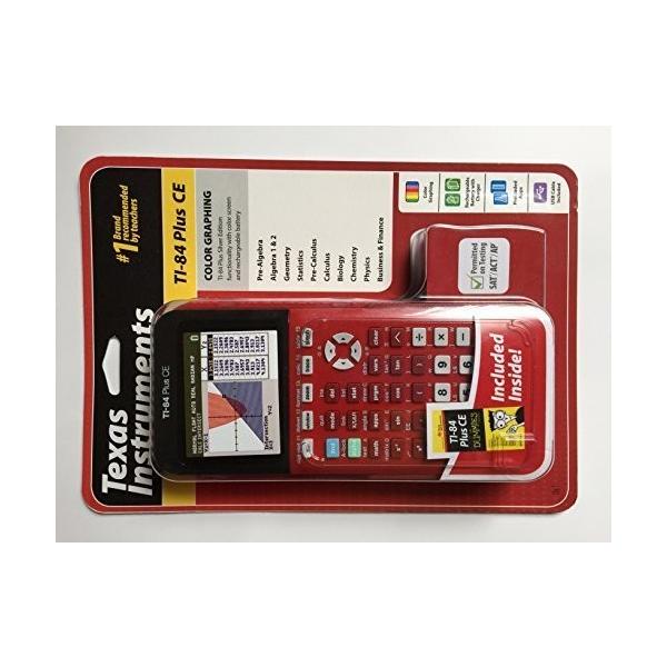 【商品名】TEXAS INSTRUMENTS TI-84 PLUS CE DUMMIES INCLUDED, RED by !iT Jeans 【カテゴリー】文房具・オフィス用品:オフィス機器