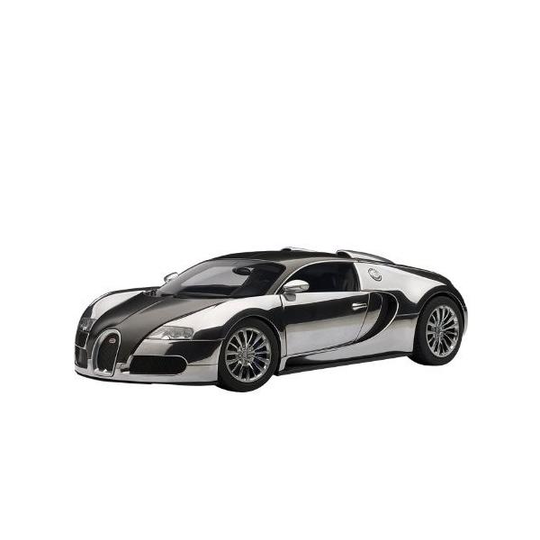 【商品名】Autoart 1/18 Bugatti Veyron Pur Sang (Black / Aluminum) by AUTOart 【カテゴリー】おもちゃ:ロボット・ソフビ人形