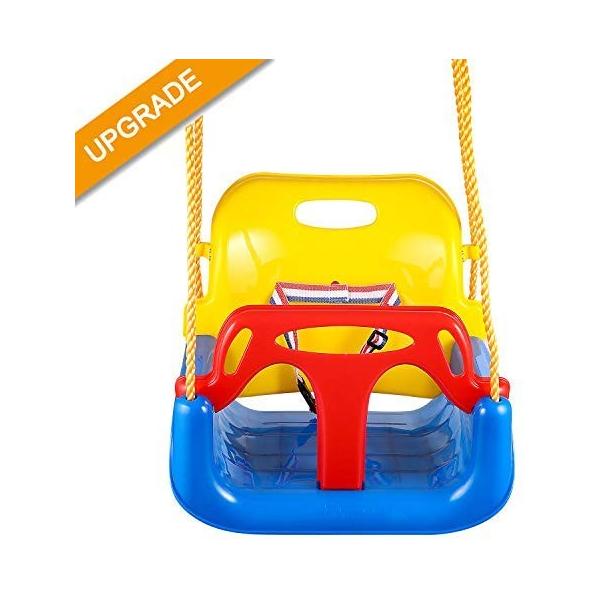 【商品名】Jaketen 3-in-1 Toddler Swing Seat Hanging Swing Set for Playground Swing Set,Infants to Teens Swin【カテゴリー】おもちゃ:アクション...