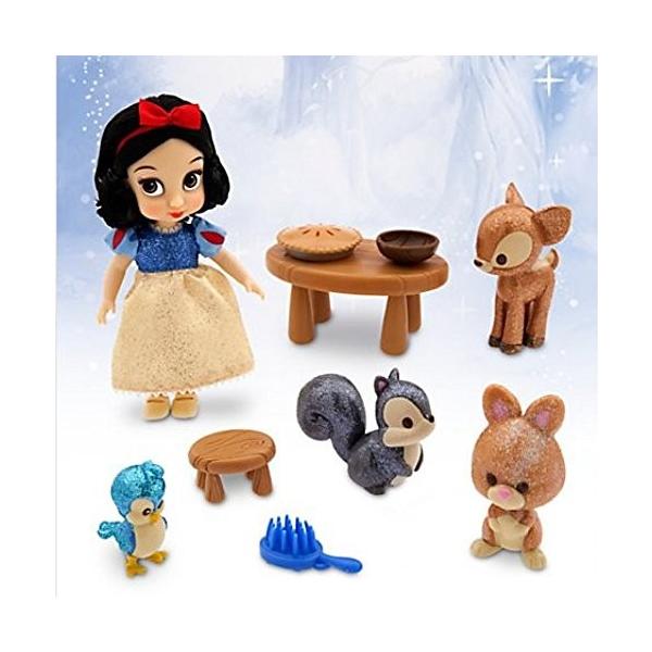 【商品名】ゴールデンATG GOLDENATG Animators' Collection Snow White Mini Doll Play Set 5'' 【カテゴリー】おもちゃ:きせかえ人形・ハウス