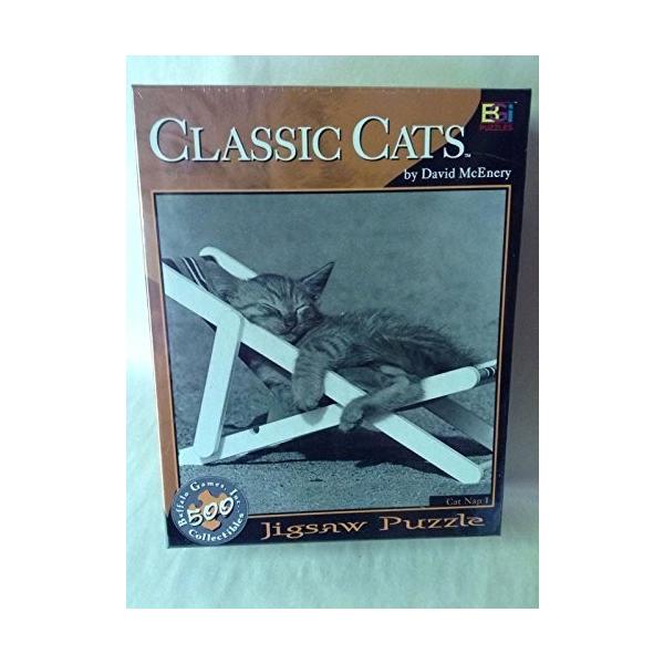 【商品名】Classic Cats Puzzle - David McEnery - Cat Nap I - 500 Piece Puzzle by Buffalo Games 【カテゴリー】おもちゃ:パズル