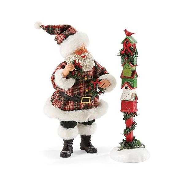 【商品名】Department 56 Possible Dreams Christmas Santa's Fine Feathered Friends Figurine 【カテゴリー】おもちゃ:季節用品