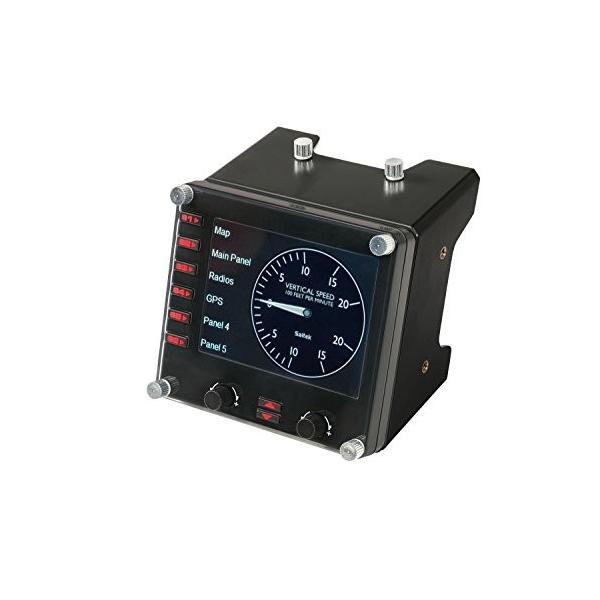 【商品名】Logitech G Saitek PRO フライト・インストルメント・パネル 【カテゴリー】パソコン・周辺機器:キーボード・マウス・入力機器