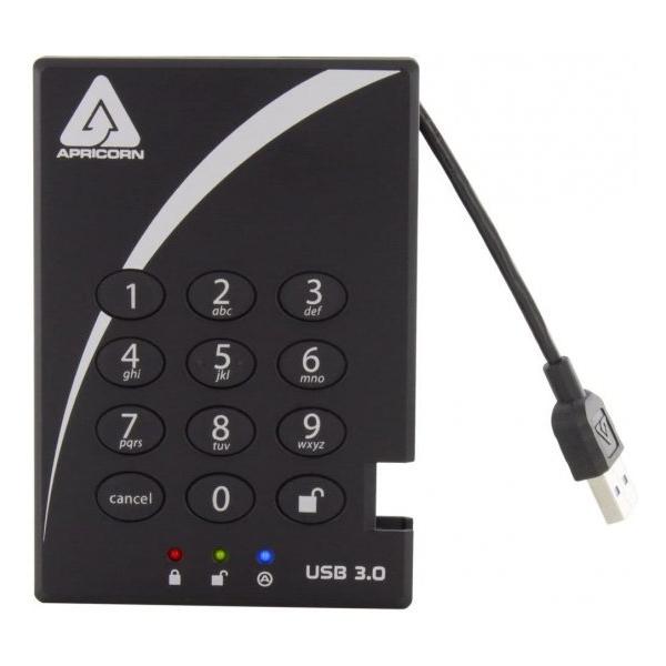 【商品名】(256-Bit 1 TB) - Apricorn Aegis Padlock 1 TB USB 3.0 256-bit AES XTS Hardware Encrypted Portable E 【カテゴリー】 パソコン・周辺機...