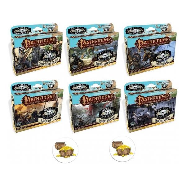 【商品名】BUNDLE of All 6 Skull and Shackles Expansion Decks for Pathfinder Adventure Card Game Skull and Sh 【カテゴリー】 おもちゃ : カ...