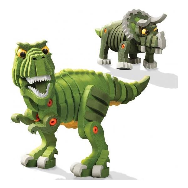 【商品名】[ブロコトイズ]Bloco Toys TRex and Triceratops Toy BC-35002  【カテゴリー】 ホビー : プラモデル・模型パーツ