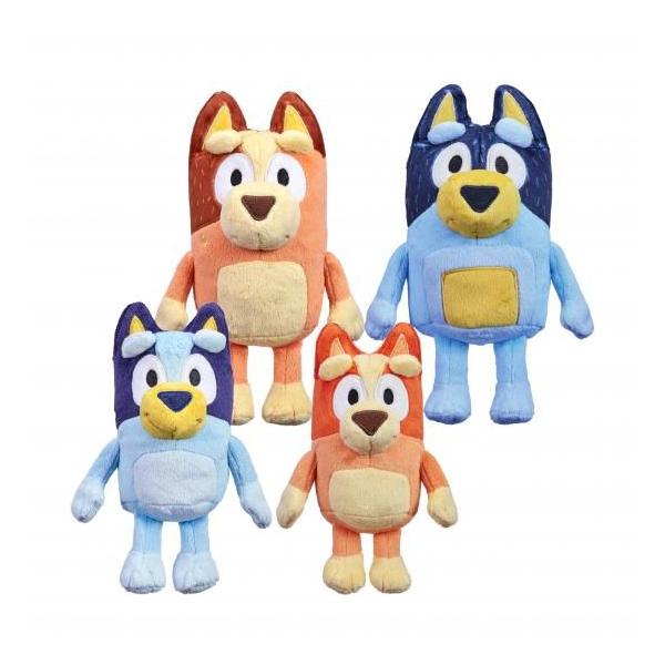 【商品名】 Bluey Heeler Family Plush Set 4 Plush 7-8" Figures 【カテゴリー】 おもちゃ : 人形・ドール