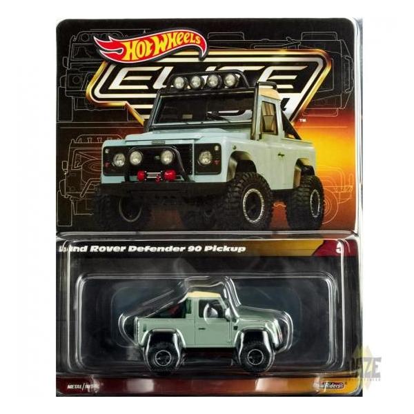 【商品名】 Hot Wheels ELITE 64 - LAND ROVER DEFENDER 90 PICKUP ランドローバー・デフェンダー 90 ピックアップ 【カテゴリー】 ホビー : ミニカー・ダイキャストカー
