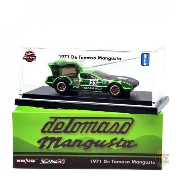 【商品名】 HotWheelsマテル ホットウィール 1:64スケール 2023 RLC EXCLUSIVE - 1971 DE TOMASO MANGUSTA (GREEN) 2023レッドラインクラブ・エクスクルーシブ - 1971 デ...