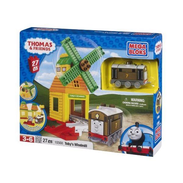 【商品名】Mega Bloksメガブロック製　きかんしゃトーマス・トビーの風車【カテゴリー】おもちゃ:ロボット・子供向けフィギュア