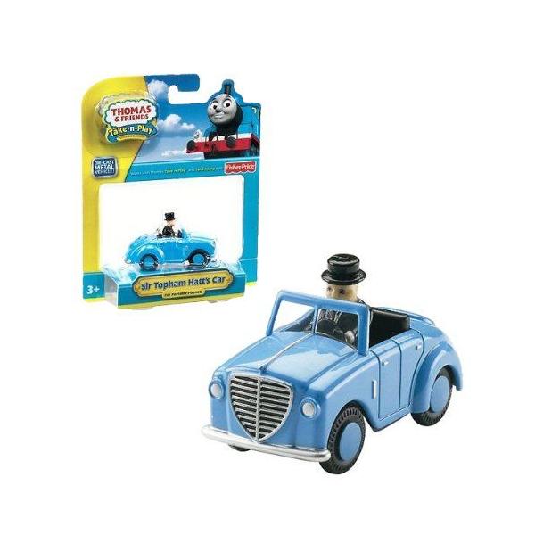 【商品名】(日本未発売)Fisher Price(Take-N-Play)トミカサイズ トップハム・ハット卿の車Sir Topham Hatt's Car(R9【カテゴリー】おもちゃ:車両