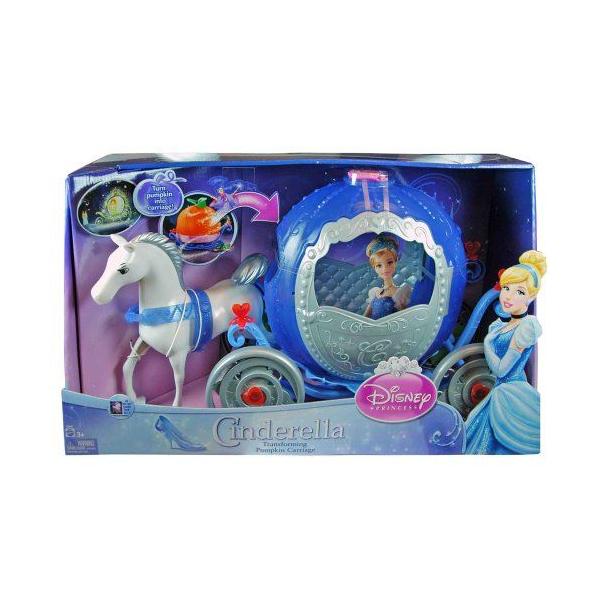 【商品名】ディズニー王女シンデレラのかぼちゃ馬車Disney Princess Cinderella's Transforming Pumpkin Carriage【カテゴリー】おもちゃ:キッズコスチューム