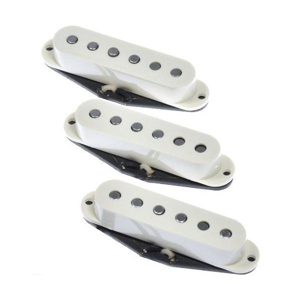 【商品名】Lindy Fralin   Strat Vintage Hot Staggard Set White　【カテゴリー】楽器:エレキギターパーツ