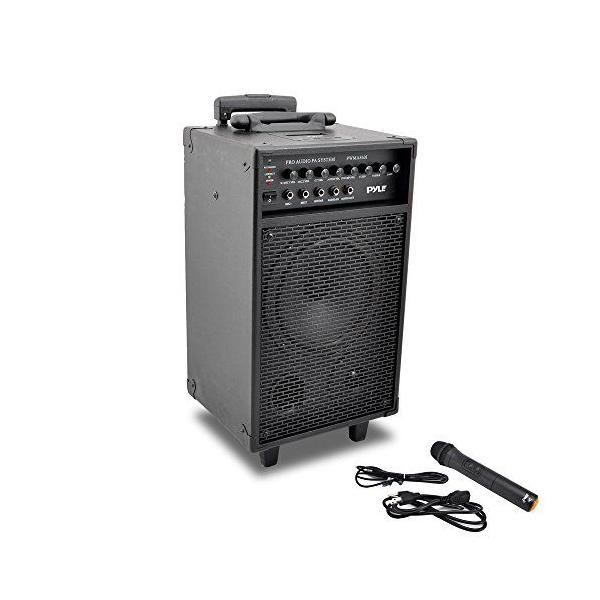 【商品名】PWMA860I　VHF無線ポータブル　PAシステム/エコーw(iPod対応)　PylePro社【カテゴリー】楽器:PAセット