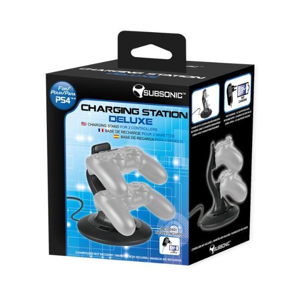 【商品名】 Subsonic Playstation 4 Charging Station Deluxe【カテゴリー】ゲーム:プレイステーション4