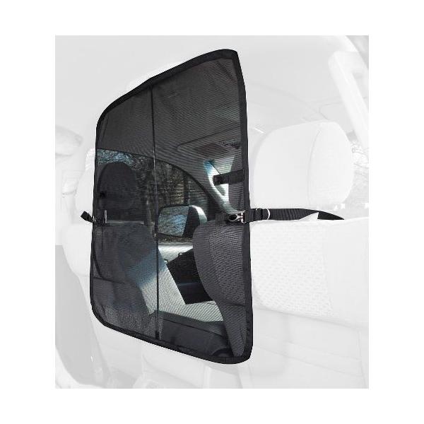 【商品名】Solvit   車の前と後ろの席  犬ネットバリア　　【カテゴリー】ペット用品:おでかけ用品