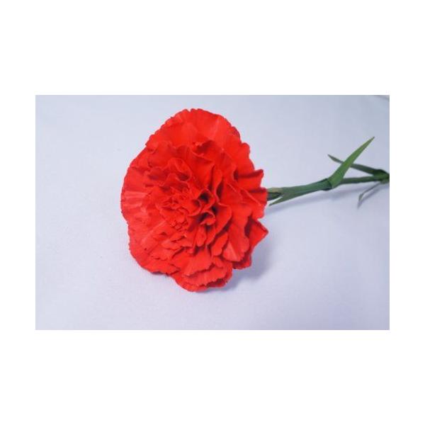【商品名】粘土でできた精密細工 創作クレイ・カーネーション パンフラワー/クレイフラワー ハンドメイド工芸品【カテゴリー】ホーム:母の日に
