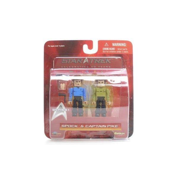【商品名】Star Trek スター・トレック The Original Series Diamond Select Toys Minimates Series 1 2-Pack Spock【カテゴリー】ホビー:フィギュア・コレクタードール