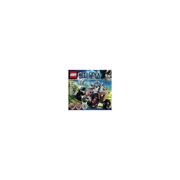 【商品名】Game / Play LEGO (レゴ) Chima Wakz Pack Tracker 70004, Includes 3 ミニフィギュア 人形: Wakz, Winza【カテゴリー】ホビー:ブロック