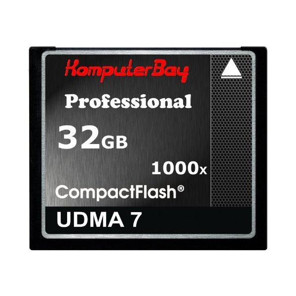 【商品名】KOMPUTERBAY 32GB Professional COMPACT FLASH CARD CF 1000X 150MB/s Extreme Speed UDMA 7 RAW 32 GB【カテゴリー】ホビー:その他