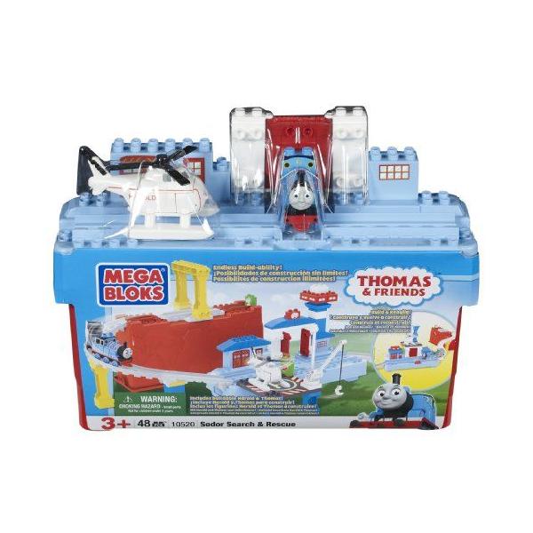 【商品名】きかんしゃトーマス　メガブロック　ラージバケツ10520 Sodor Search &amp; Rescue　6468a【おもちゃ　汽車　【カテゴリー】ホビー:ブロック