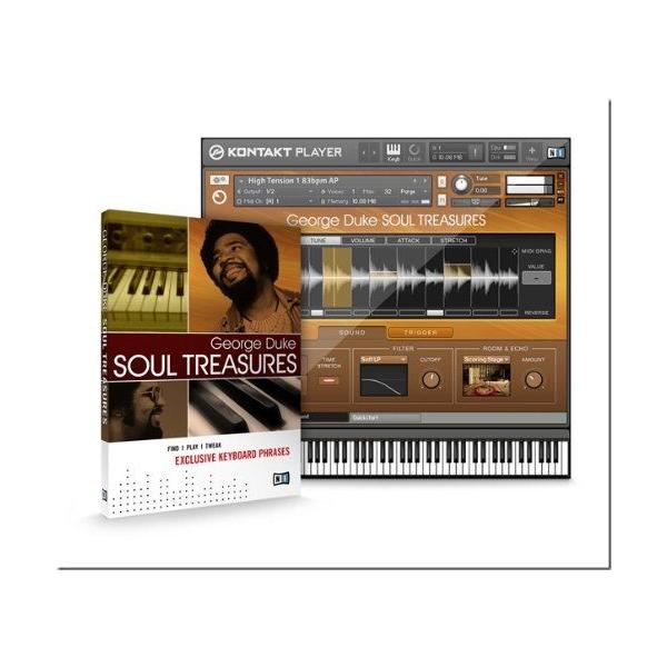 【商品名】◆NATIVE INSTRUMENTS George Duke Soul Treasure ネイティブインストゥルメンツ ジョージ・デューク KOM【カテゴリー】楽器:ピアノ・キーボード
