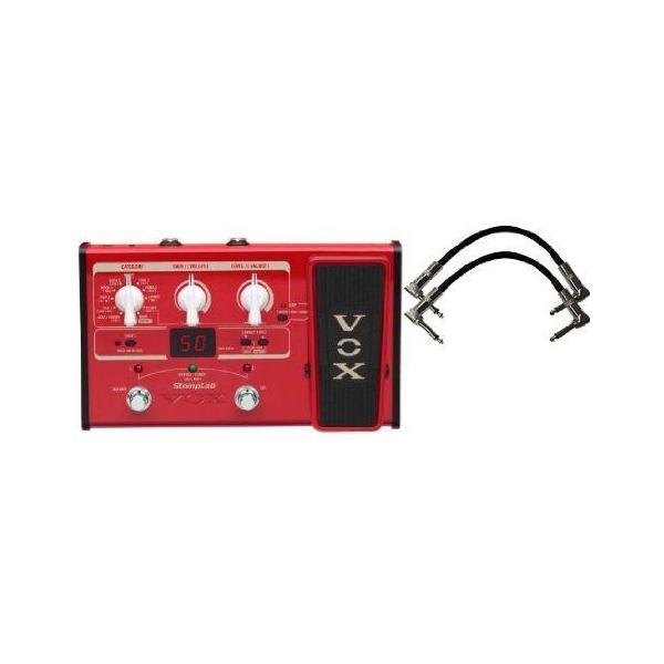 【商品名】Vox Stomplab2B Bass エフェクトペダル w/(2) 6" Patch Cables【カテゴリー】楽器:ギターアクセサリ