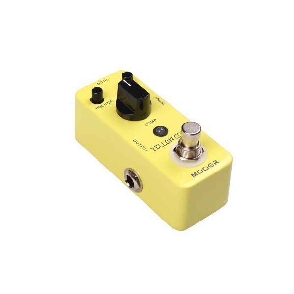 【商品名】Mooer (ムーア) ペダル-Yellow Comp True Bypass-Guitar Compress ペダル+ 2 ストラップ Locks-679#【カテゴリー】楽器:ギターアクセサリ
