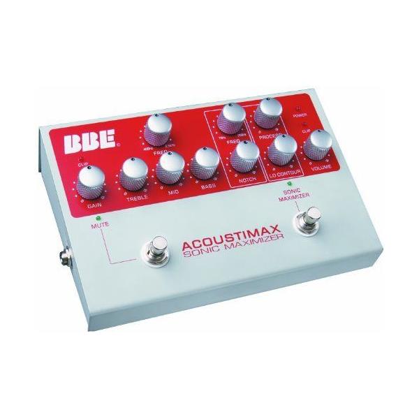 【商品名】BBE Acoustimax Acoustic Instrument プリアンプ ペダル with Full Featured Sonic Maximizer【カテゴリー】楽器:ギターアクセサリ