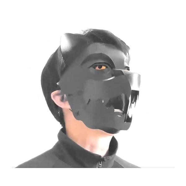 ハサミ不要。ゴム紐＋組立解説書つき。顎の動きをよく広い、簡単に大きく口が動きます。※紙製ですから強度はありません。湿気や水濡れにも弱いのでご注意ください。※在庫が無い場合は、受注生産となりますが、長くはお待たせいたしません。納期はメールにて...