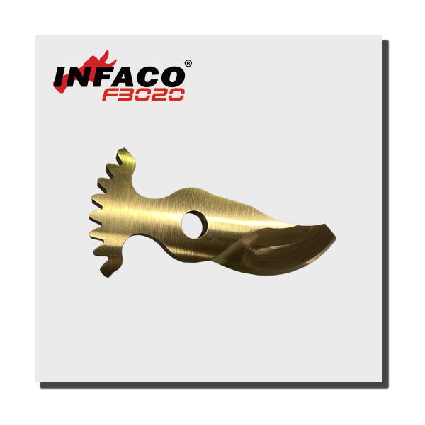 F3015発売から約6年・・・待望の最新モデル『F3020』がついに登場!!INFACO エレクトロクープ F3020 交換用上刃（金メッキ加工）部品番号：907LT※ご購入確定後、発送をしております。　なお弊社在庫数とオンラインストア在庫...