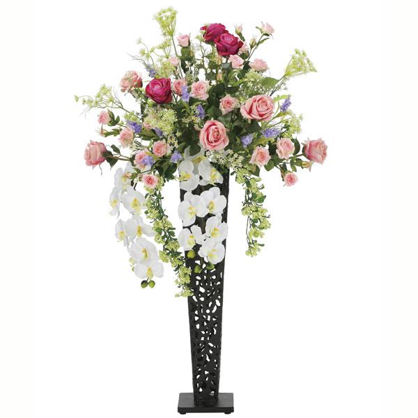 サイズ(約):W76×D45×H120cm重量(約):3,400g材質:本体/ポリエステル＋ポリエチレン、花器/ポリプロピレン＋スチール生産国:日本加工:光触媒加工（V-CAT）説明:酸化チタン光触媒は、植物の葉緑素が光のエネルギーを使って...