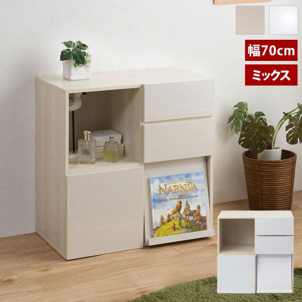 リビングボード キッチン収納 北欧 シンプル キッチン家具リビングやいろんな場所でごちゃつく物を綺麗に大量収納でき、どんなお部屋にも合うデザイン・色合いのスクエアキャビネット【SANDY】サンディシリーズ。単体でのご使用はもちろん、奥行と高...