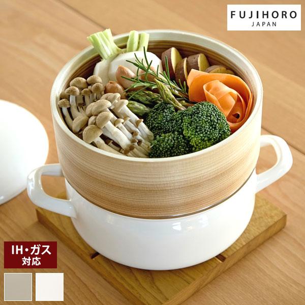 ホーロー鍋とせいろがセットになったせいろ付きホーロー鍋。蒸気で加熱することにより、食材本来の味が際立ちます。素材の天然木と竹が調理中の余分な水気を適度に吸収し、蒸気が食材をやさしく包み込むように、ふんわりと蒸し上げます。肉まんやシュウマイな...