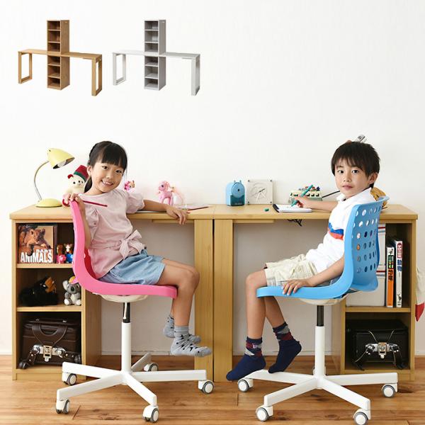 ※お客様組み立てとなります。■サイズ外寸：W180 x D45 x H145cmデスク単体：W90 x D45 x H74cmラック：W33 x D42 x H71cm■材質本体：プリント紙化粧合版■カラーホワイトナチュラル■送料関東〜九州...