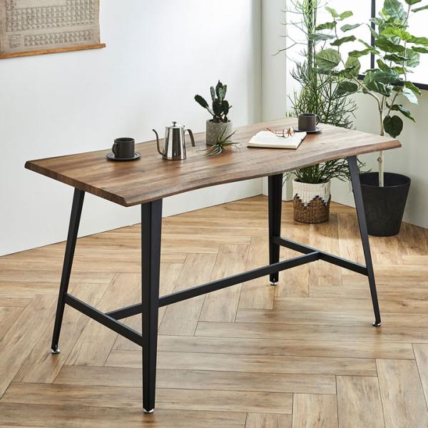 ※こちらはお客様組立て商品です。■サイズ全体：W160 x D80 x H90cm■材質天板：MDF / 強化シート脚部：スチール■カラーブラウン(杢目柄3Dシート)■生産国中国■送料九州〜関東：送料無料東北：3480円北海道：5980円沖...