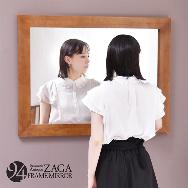 ※詳細画像をご確認ください。■サイズ商品サイズ：W 700 × D 30 × H 940（mm）重量：約 6.1 kg■素材【ミラー】3ｍｍガラス（飛散防止フィルム）【フレーム】桐の天然木（ラッカー塗装）【引っ掛け金具】スチール（粉体塗装）...