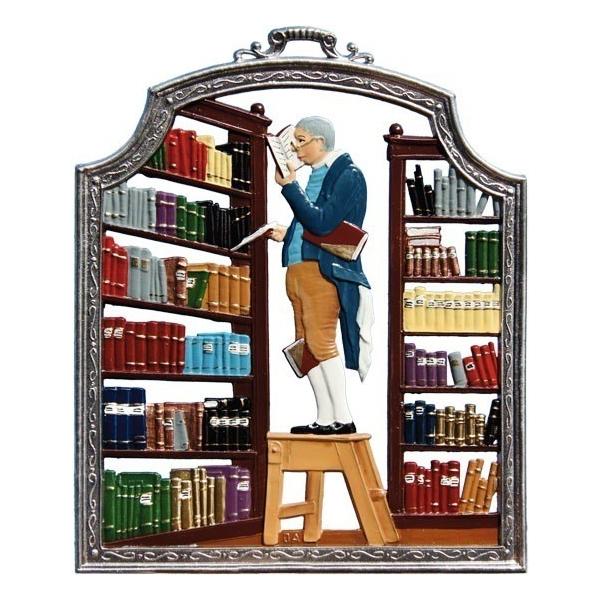 サイズ　約11X9ｃｍ原産国　ドイツ/ディーセン製造　　ウィルヘルム・シュヴァイツァー工房原材料　錫完全な手描き作品の為、掲載写真とお届け作品の色パターンが違う場合がございます。