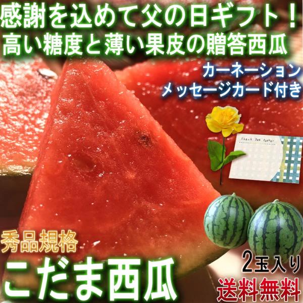 【発売日：2026年06月20日】◆高い糖度と薄い果皮！使い勝手の良さと抜群の味「紅こだまスイカ」　紅こだま西瓜は通常の大玉スイカとは品種が異なり、使い勝手の良さと味の良さから高い人気を誇る商品です！　通常の大玉スイカと比べて果皮が薄いこと...