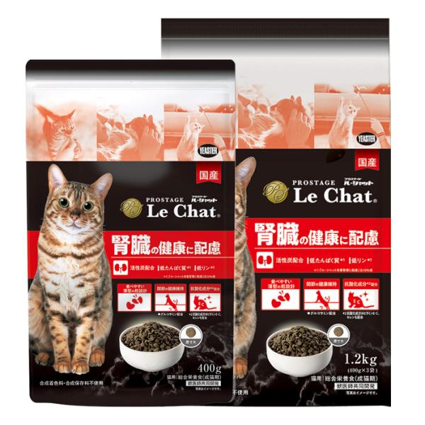 獣医師の指導と協力により、食のチカラで愛猫の健康維持をサポートするために開発された「プロショップ専用」の総合栄養食です。　腎臓の健康維持…活性炭（ヘルスカーボン）を配合。たんぱく質とリンの含有量を調整。抗酸化成分（ビタミンE・C、セレン）と...