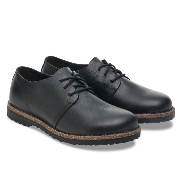 時代を超えたエレガンスを感じさせるシューレース付きのローシューズ、BIRKENSTOCKのUppsala Low。ソールに組み込まれたコルクのエレメントを見れば、一目でBIRKENSTOCKだとわかる一足です。アッパーにはスムースレザーを使...