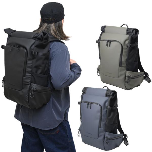 「NOMAD 30+」は、複数の拠点を移動しながら効率よく任務を遂行するためにデザインされたロールトップ型のバックパックです■素材Exterior(外装)：DURON Polyurethanes(特殊ポリウレタン)/CORDURA fabr...