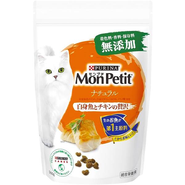 天然の生の白身魚が第1主原料。お魚もお肉も味わいたいネコちゃんに。＜総合栄養食＞【保証分析値】たんぱく質：34％以上、脂質：15％以上、粗繊維：3％以下、灰分：9％以下、水分：10％以下【代謝エネルギー】381kcal/100g【原産国】ア...