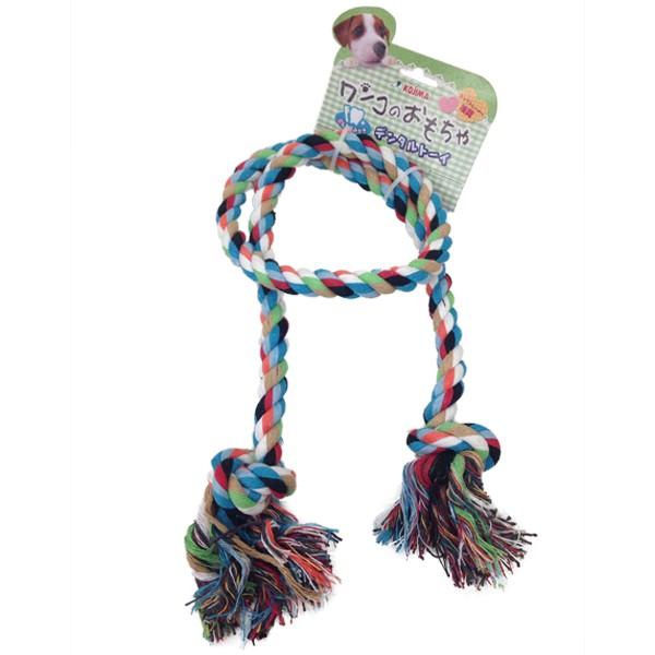 遊びながら歯を綺麗に出来ちゃう優れもの！ひっぱりっこもできてワンちゃんとのコミュニケーションにも最適です。ワンちゃんの噛みたい欲求に応えるおもちゃ。しつけやストレス解消に使いやすいサイズにしました。【材質・成分・素材など】綿、ポリエステル【...