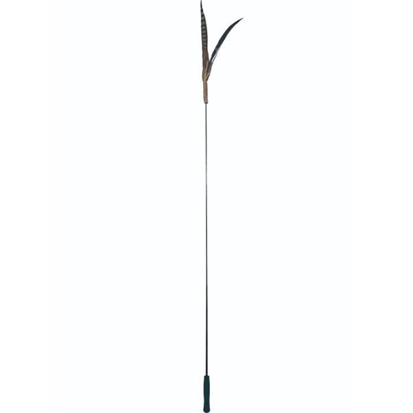 取付部分の根元に100％天然のまたたび使用。羽の部分は猫の原始的な野生の狩りを喚起することでストレスを解消できます。【材質・成分・素材など】竿部分：EVA樹脂、グラスファイバー 羽部分：またたび、きじの羽、鶏の羽【製造国】中国【サイズ】W2...