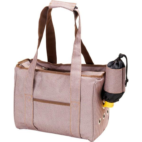 うさちゃん専用のキャリーバッグです。底面には防水トレーがついています。給水ボトル専用カバーもついていて、便利です。出入口の開閉はファスナーです。【カラー】デニムブラウン【適応体重】適応体重6kgまで【サイズ】W33×D20×H26cm【メー...