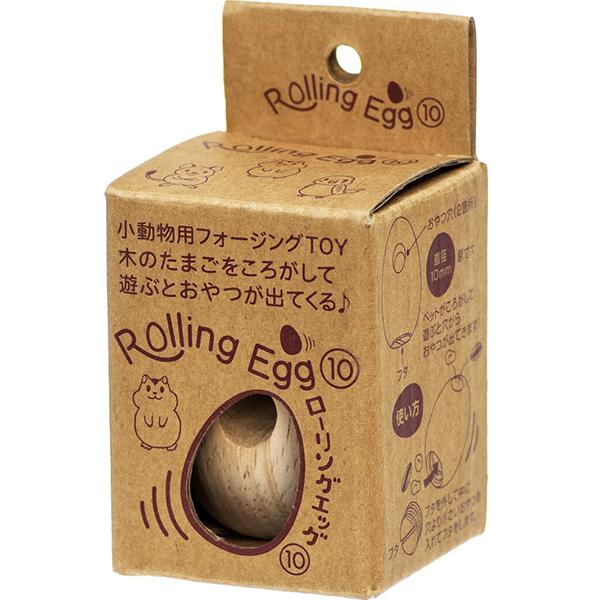 10mm穴に合わせたおやつを中に入れます。木のたまごをコロコロ転がすとおやつが出てきます。【材質・成分・素材など】ラバーウッド【製品重量】27g【製造国】ベトナム【サイズ】直径4×高さ5.5cm【メーカー名】貝沼産業JANコード：49602...