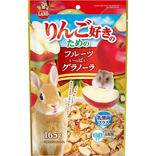 2種のカットりんごと人気のフルーツをトッピング！りんご好きのための特別なおやつです。・食物繊維でおなかスッキリ、毛玉ケアをサポートします。※食物繊維が豊富な全粒粉入りシリアルを使用。・乳酸菌が腸内フローラを整え、おなかの健康を保ちます。・穀...