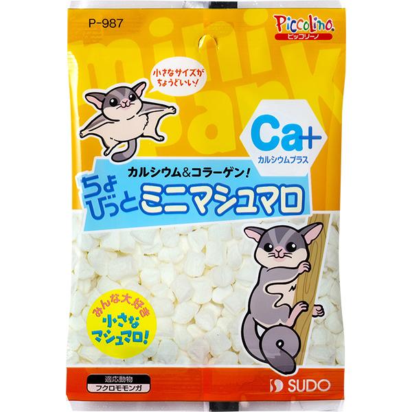 コラーゲン豊富なマシュマロタイプのおやつ。【保証分析値】粗たん白質：2.9％以上、粗脂肪：0.1％以上、粗繊維：0.1％以下、粗灰分：1.1％以下、水分：17.0％以下【原産国】マレーシア【製造日からの賞味期限】24ヶ月【原材料】ブドウ糖、...